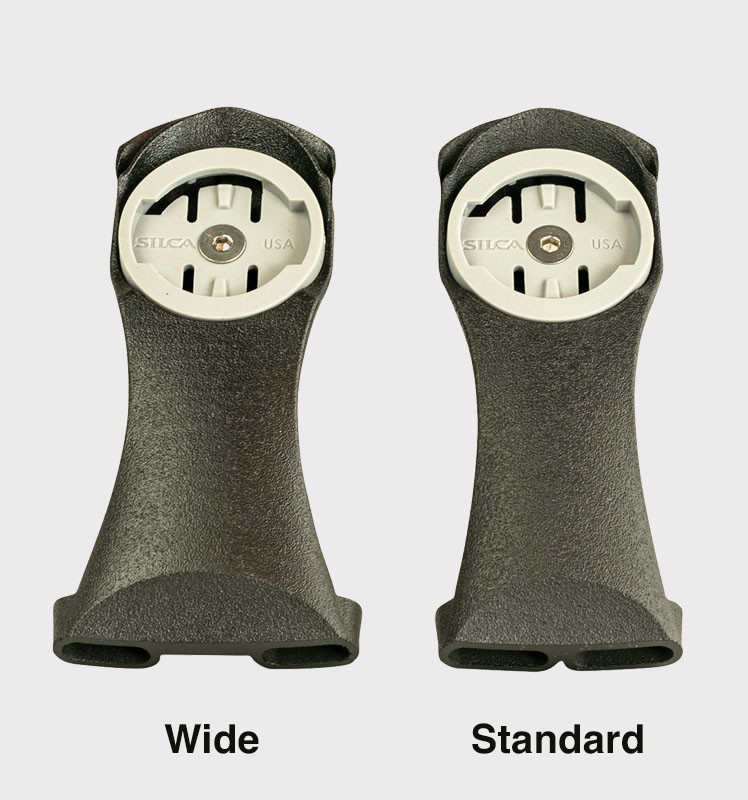 SILCA Chisela 3D Printed Titanium Computer Mount, Wide 23-40 mm