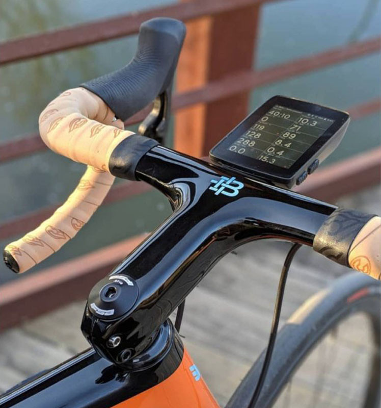 SILCA Chisela 3D Printed Titanium Computer Mount, Black Inc Integrated