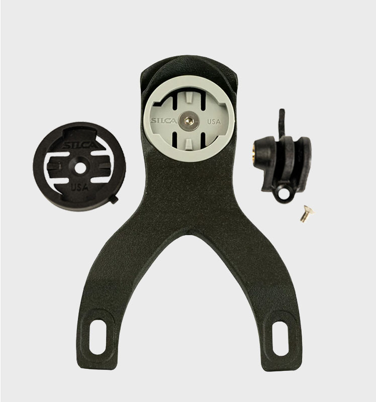 SILCA Chisela 3D Printed Titanium Computer Mount, Vision Metron 5D/6D