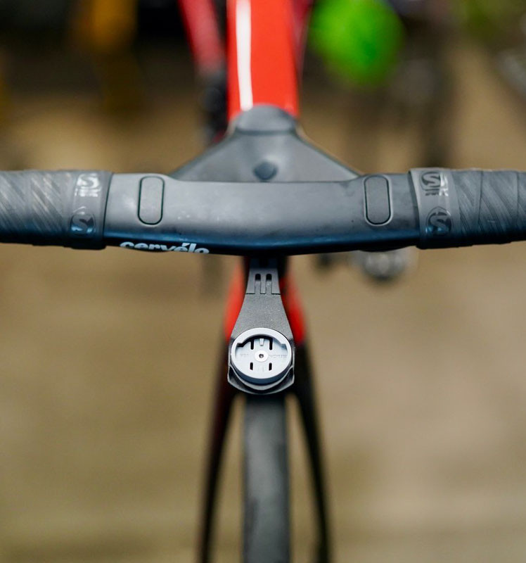 SILCA Chisela 3D Printed Titanium Computer Mount, Integrated Bar Kit